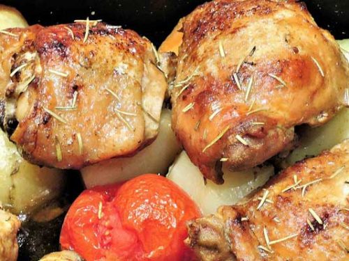 Hoe lang moet kipdij bakken? Een overheerlijk stuk vlees.