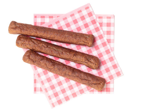 Frikandel bakken? in Friteuse of gewoon in de koekenpan.